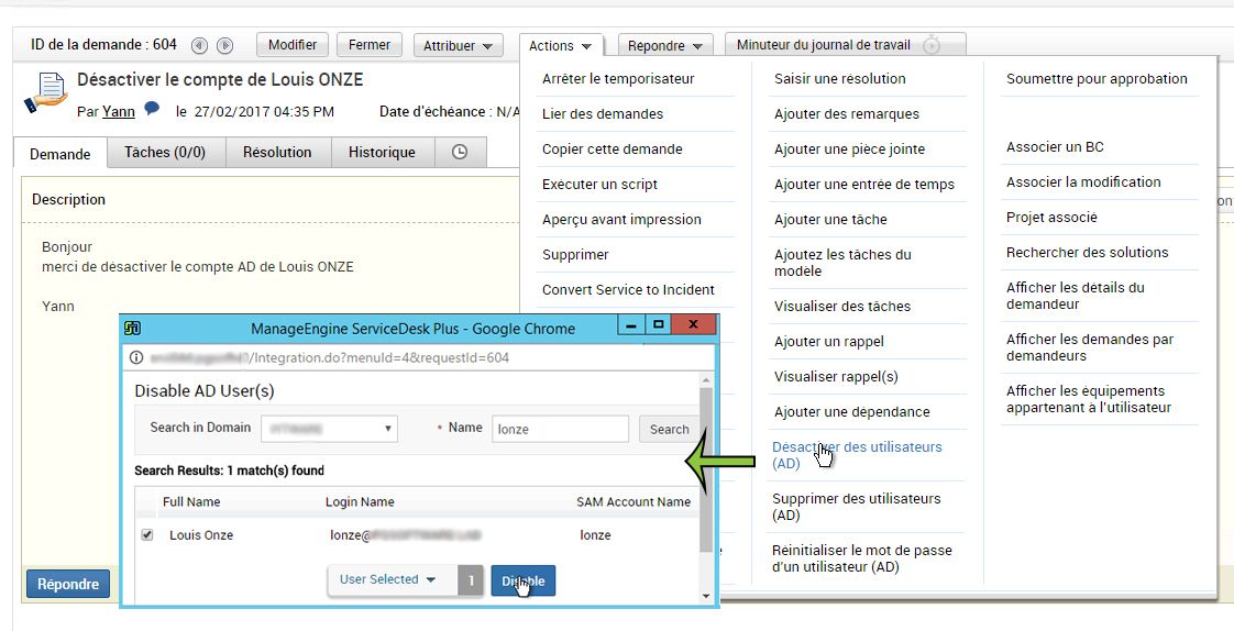 ServiceDesk Plus - Présentation