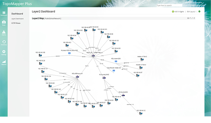 ManageEngine Topo Mapper - logiciel de cartographie réseau